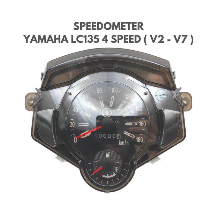 SPEEDOMETER MOTORCYCLE METER MOTORCYCLE YAMAHA 4S LC135 LC 135 135LC ...