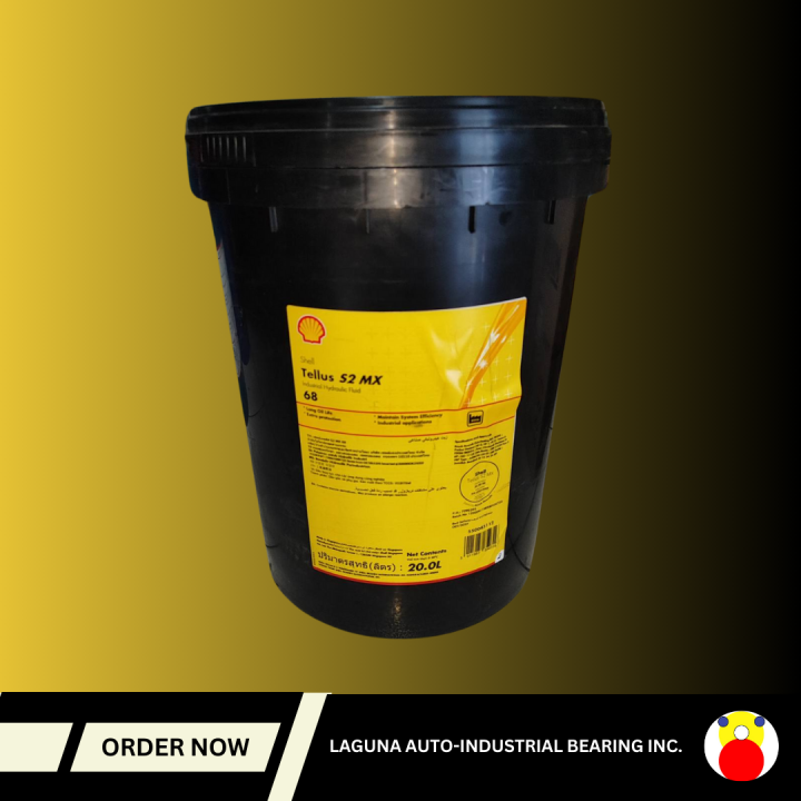 (1pail) SHELL Tellus S2 MX 68 P20L Hydraulic Fluid for Industrial ...