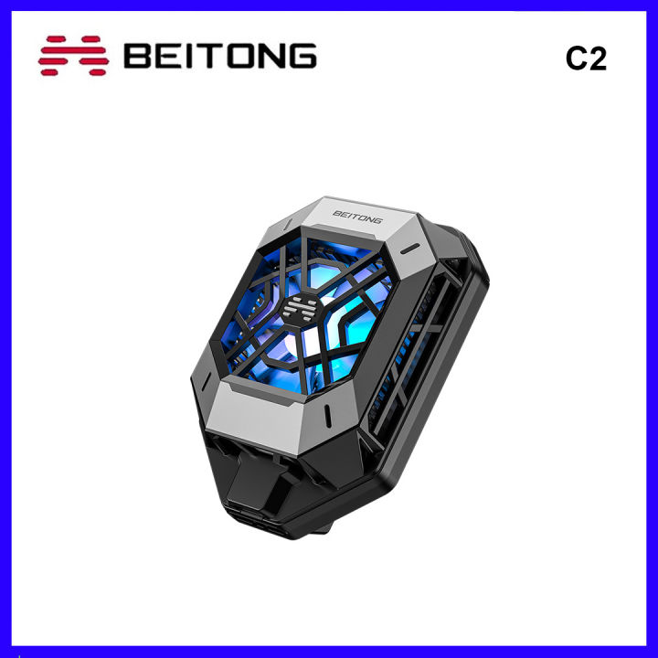 Máy Làm Mát Điện Thoại Betop C2 RGB Chính Hãng, Quạt Làm Mát Không Ồn ...