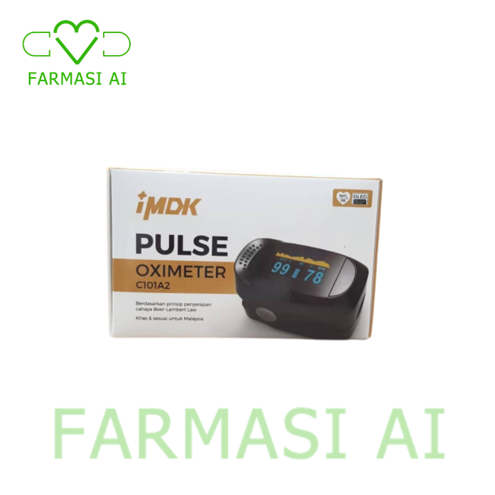 iMDK PULSE Fingertip Oximeter C101A2 with battery [1 year warranty ...