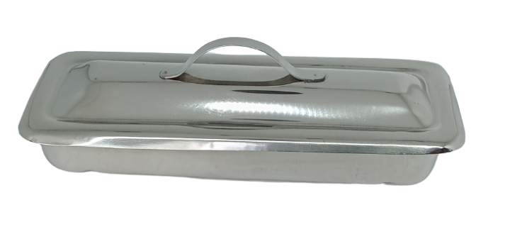 G-014 Bak Instrumen Stainless Kecil + Tutup Ukuran 21cm Bak Alat Medis ...