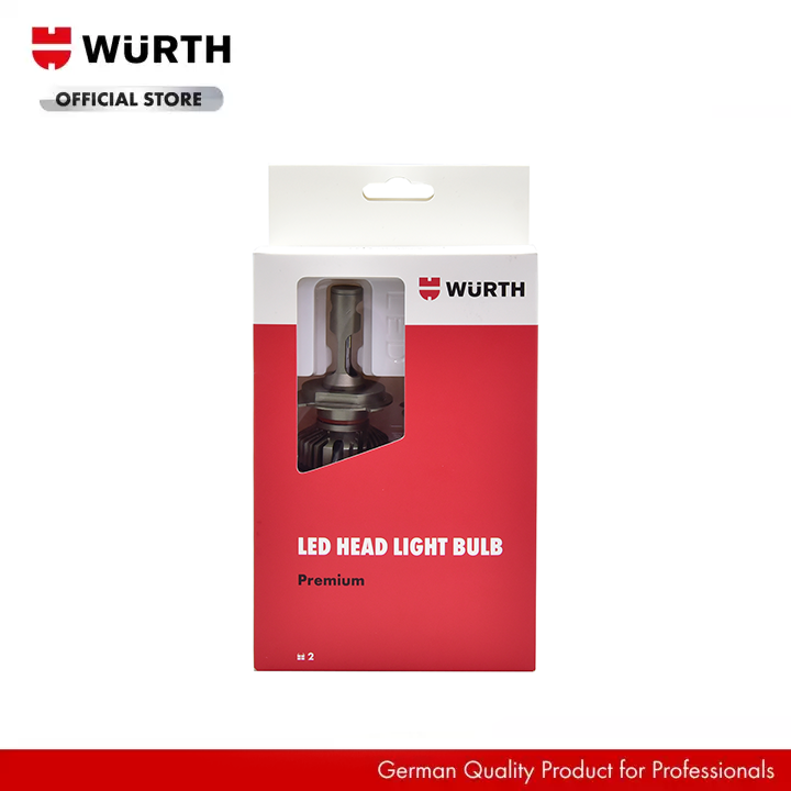 Wurth LED Headlight & Bulb (1 Pair) | Lazada