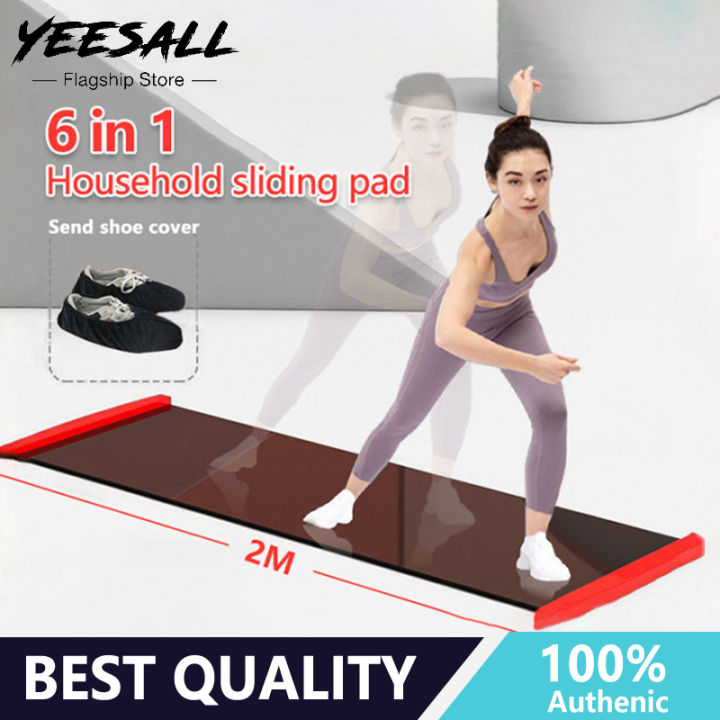 200CM x 55CM Sports sliding mat fitness training board Indoor fitness ...