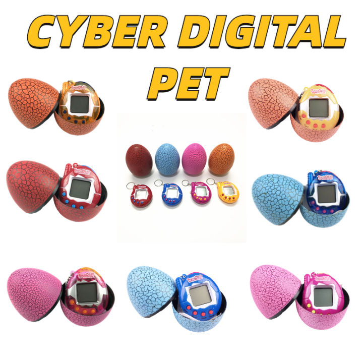 Electronic Pet Machine Crack Egg Training Game Toy Funny Tamagotchi ...