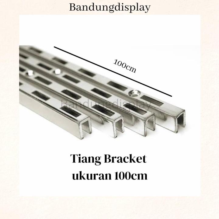 Tiang Breket 1 m / Tiang Bracket Stainless Ukuran 100 CM Atau 1 Meter ...