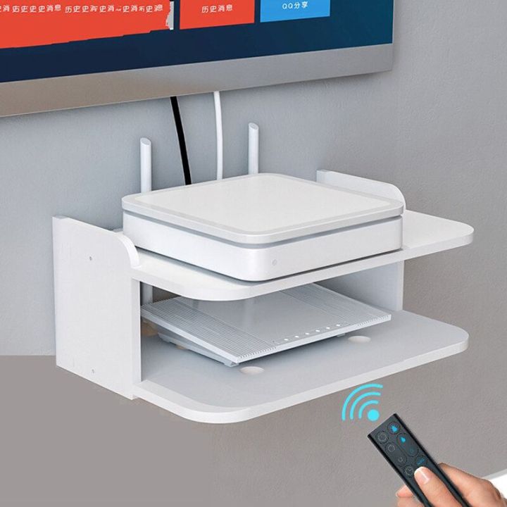 Tv Screen Top Storage Shelf Set-Top Box Bracket Holder Computer Monitor ...