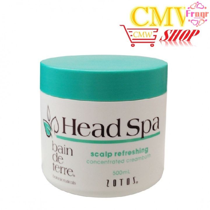 Bain De Terre Head Spa Scalp Refreshing 500ml | Lazada
