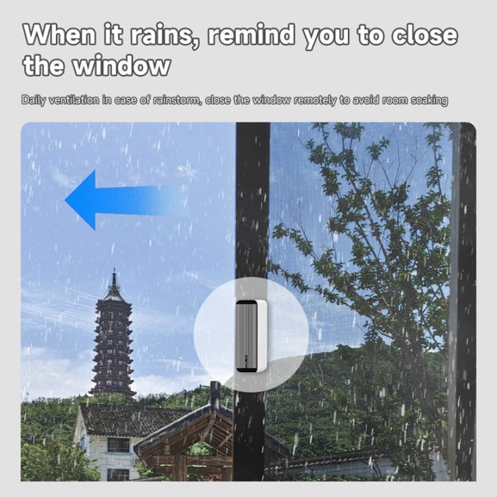 Tuya ZigBee Smart Rain Sensor 2-In-1 Rainwater Flood Detector Rainwater ...