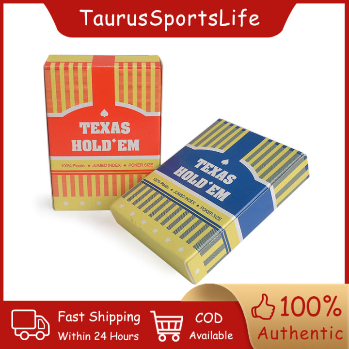 Playing Card Poker Card Waterproof Texas Poker Cards PVC Plastic Magic ...