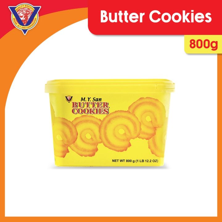 MY San Butter Cookies Tub 800g | Lazada PH