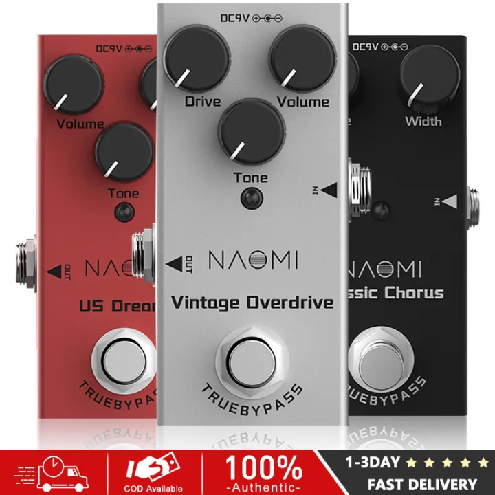【HOT SALE】Mini Distortion Pedal Overload Pedal Chorus Pedal Guitar ...
