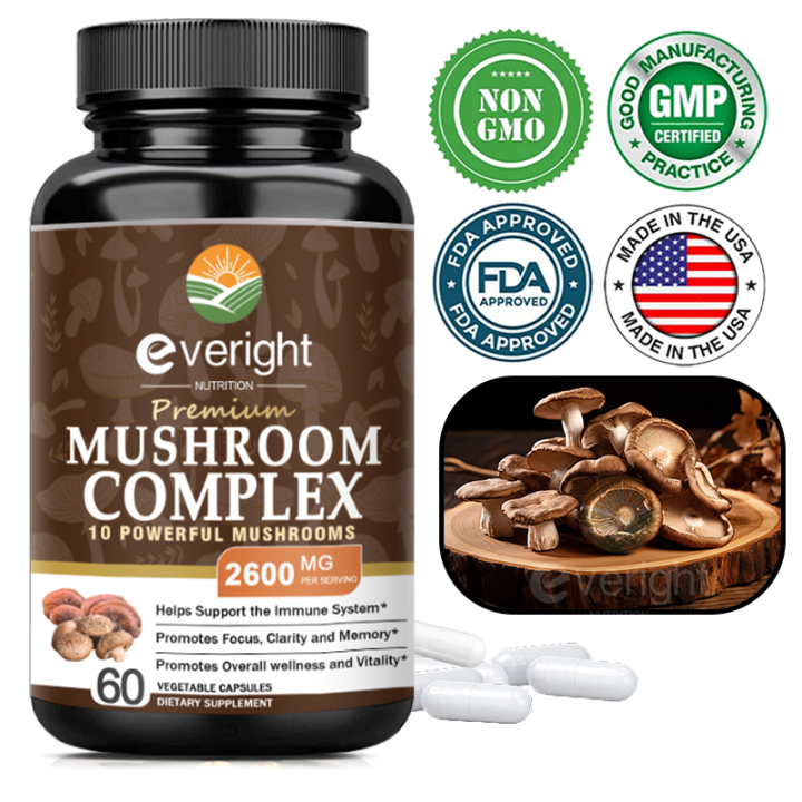 Lion's Mane Mushrooms for Brain Plasticity NGF Boost IQ Memory Focus ...