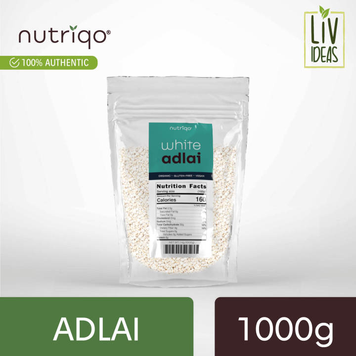 Nutriqo Organic White Adlai 1kg (1000g) | Lazada PH