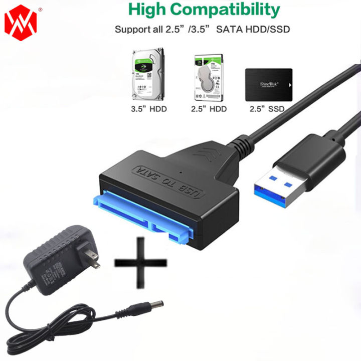 WM-109 Hard disk adapter cable usb3.0 to sata hard disk easy drive ...