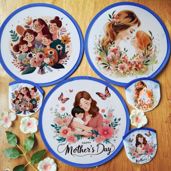 Mothers Day Cute Giveaways Cute Aesthetic Foldable Twist Portable Fan ...