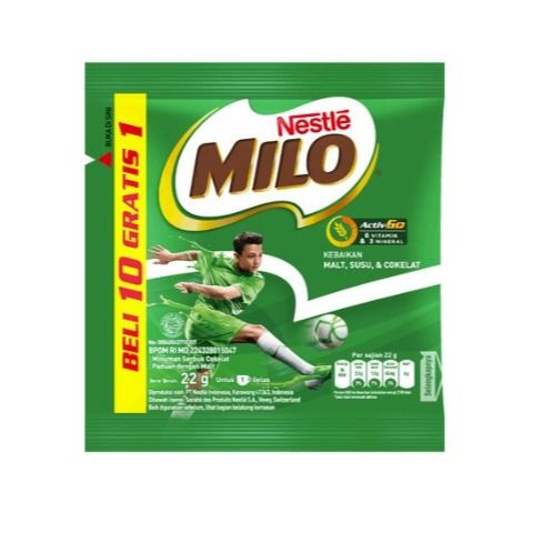 Milo Activ Go Sachet DUS isi 20x10x22Gr | Lazada Indonesia