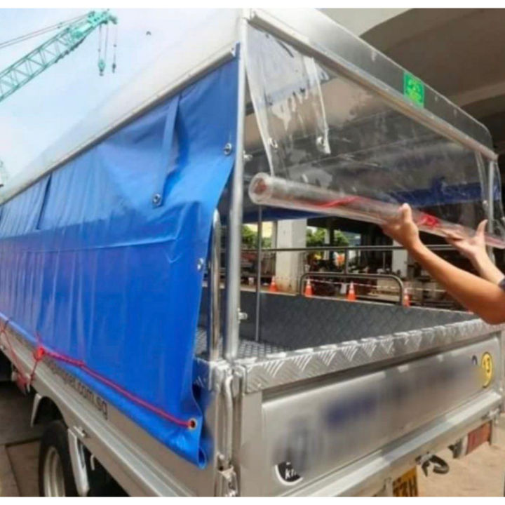 [SG Ready Stock] Lorry canvas raincover 10ft/14ft transparent rain ...