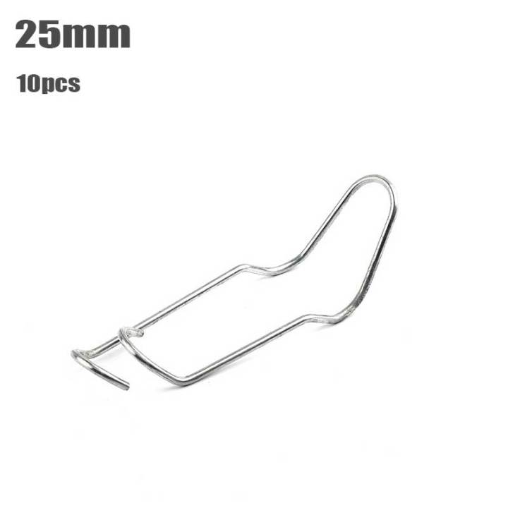 10Pcs Greenhouse Galvanized Pipe Spring Clip Spring Steel Pipe Clip ...
