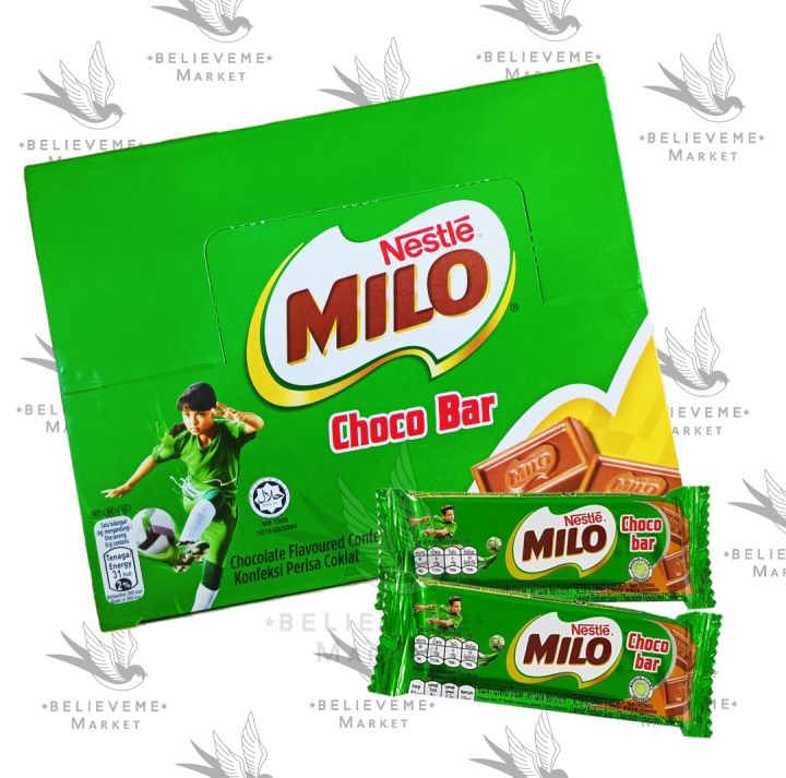 NESTLE MILO CHOCOBAR 24x6g | Lazada