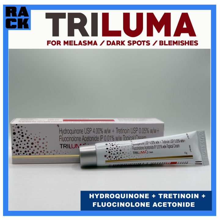 TRILUMA Cream 15g (EXP 6/2026) for Melasma / Anti-Aging ...