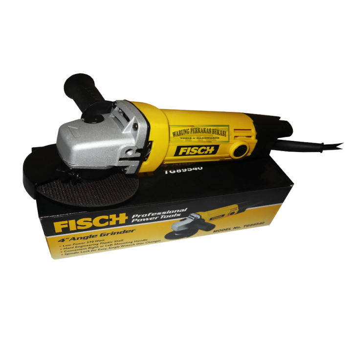 PROMO!!!Fisch Mesin Grinder Gurinda Gerinda Listrik 100mm 4 Inch ...