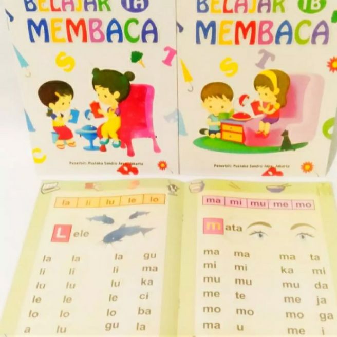 Buku Belajar Membaca Untuk Anak PAUD dan TK | Lazada Indonesia