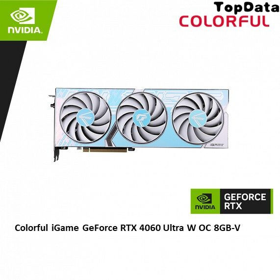 Hot colorful iGame GeForce RTX 4060 ultra W OC 8gb-v graphic card ...