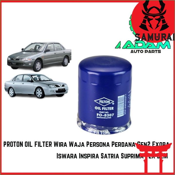 👍 FILTON 👍PROTON OIL FILTER Wira Waja Persona Perdana Gen2 Exora Iswara ...