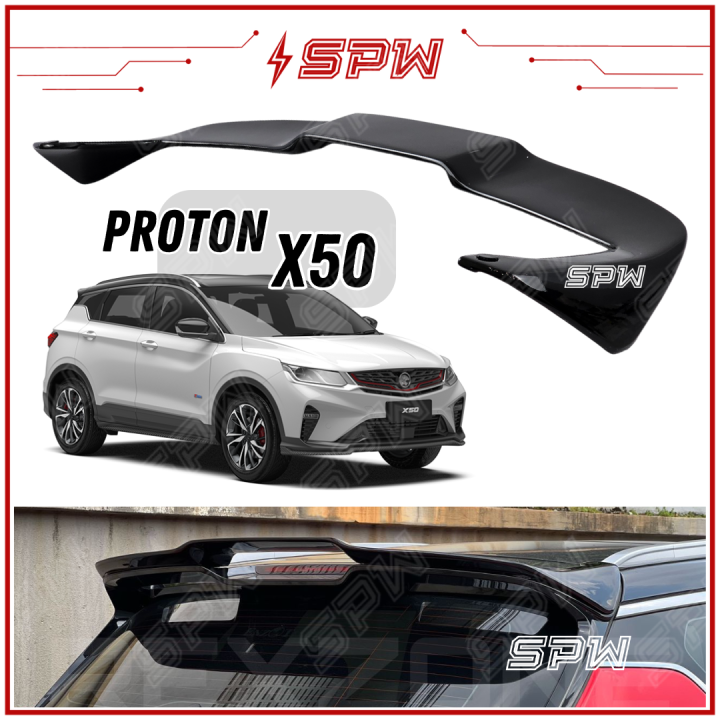 Proton X50 (2020-2025) Spoiler (ART Design) Rear Trunk Spoiler Lip Top ...