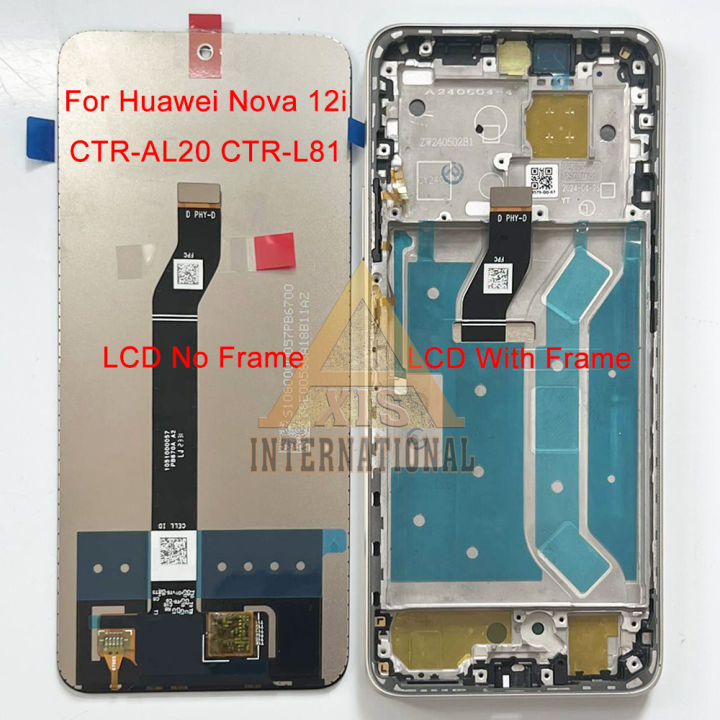 6.7''IPS For Huawei nova 12i LCD CTR-AL20/13i CTR-L91 Display Screen ...