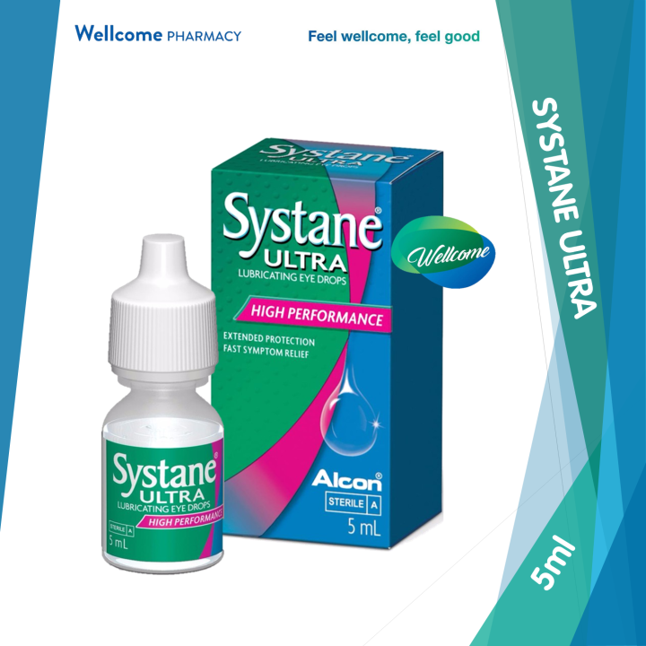 Alcon Systane Ultra Lubricant Eye Drops - 5ml | Lazada