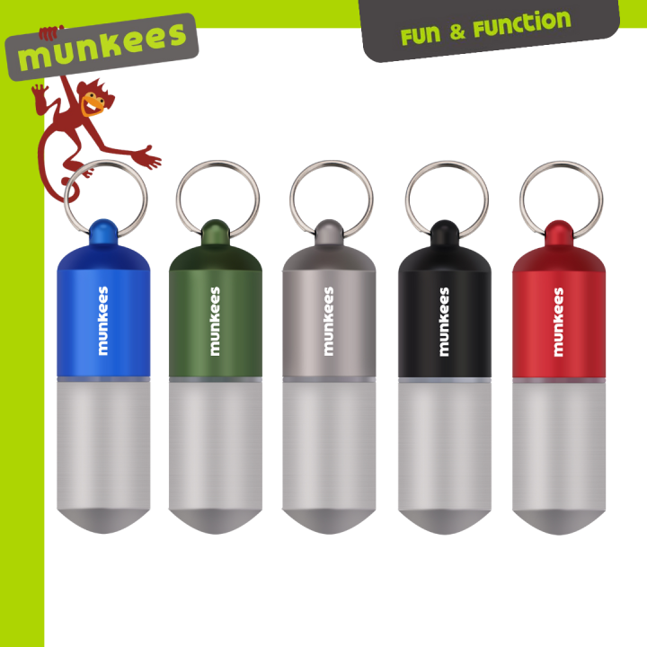 Munkees Waterproof Capsule Container - Size L | Lazada PH