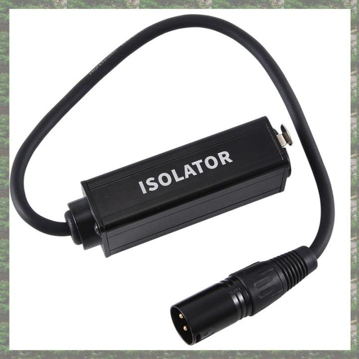 Audio Cable Isolator Noise Ground Loop Audio Isolator XLR Eliminates ...