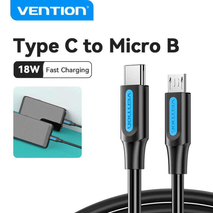Vention USB C to Micro USB Cable Type C Male to Micro B Male Cord for ...