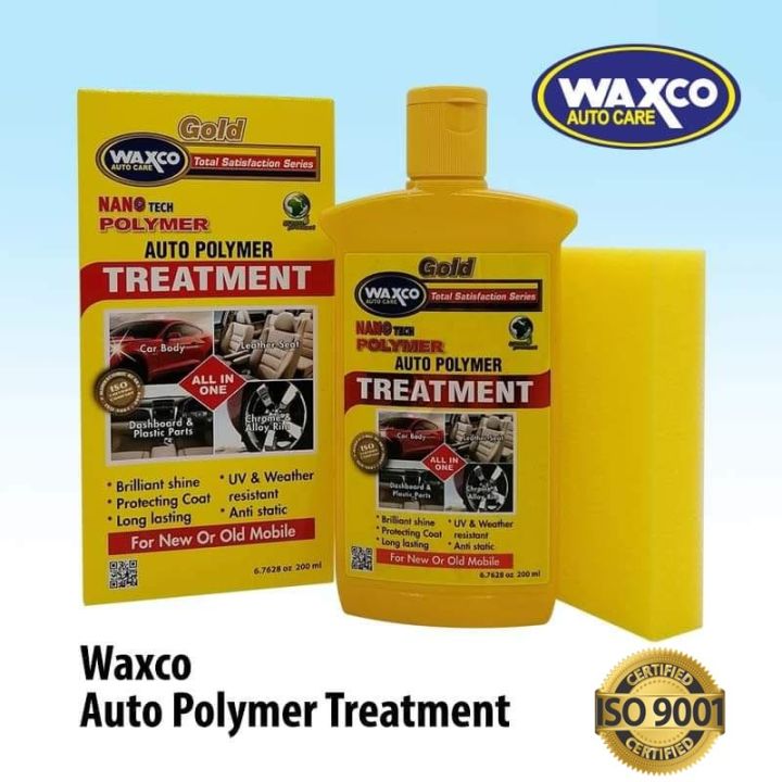 WAXCO T.S.S Nano Polymer Auto Treatment 200ml | Lazada