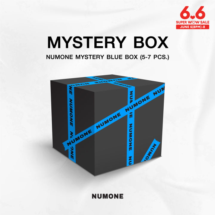 6.6 Super Wow Sale NUMONE MYSTERY BLUE BOX | Lazada.co.th