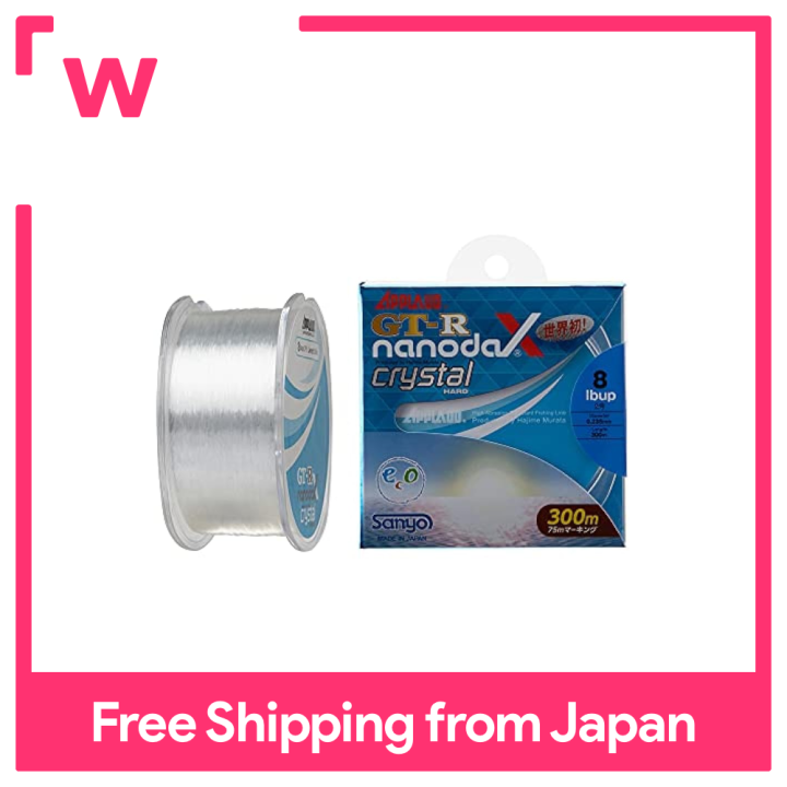 Sanyo Nylon Nanodax Line Applode GT-R nanodaX Crystal Hard 300m 12lb Crystal Clear | Lazada PH
