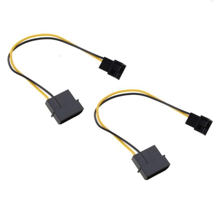 CPU Chasis Fan Power Connector Data Cable Adapter For 4-Pin Molex IDE ...