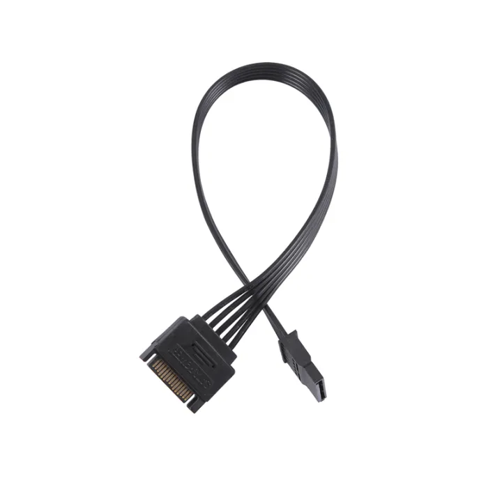 Power Extension Cable,15 Pin Male to Female Extender Power Cable ...