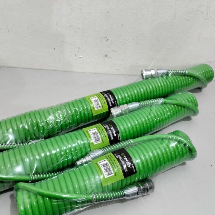 Selang Spiral / Ulir Panjang 4,5 m 6m 9m 12 meter / Recoil Hose SELANG ...