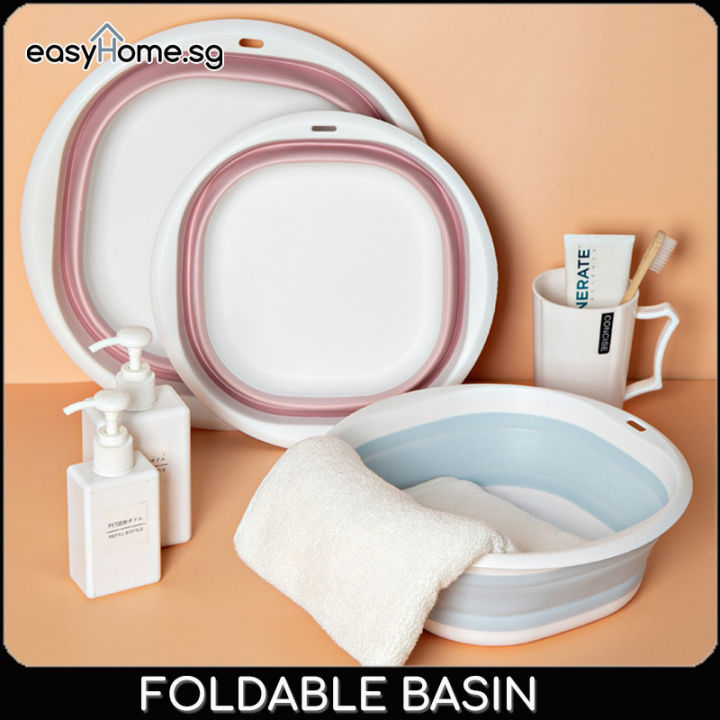 Foldable Basin / Multipurpose Wash Basin Bucket / Portable Collapsible ...