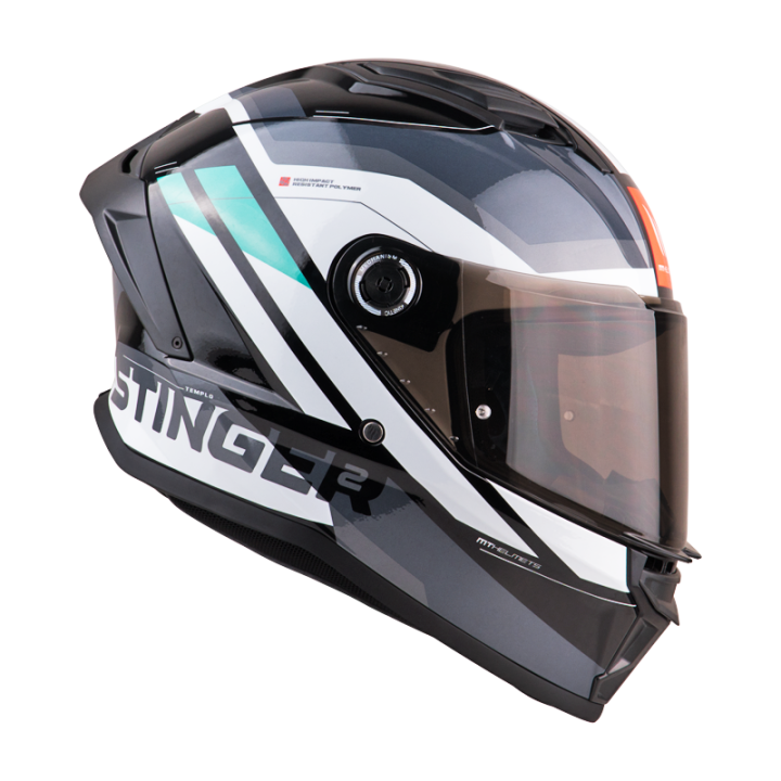 MT Stinger 2 G - TEMPLO Full face Helmet (FREE Clear Visor) | Lazada PH