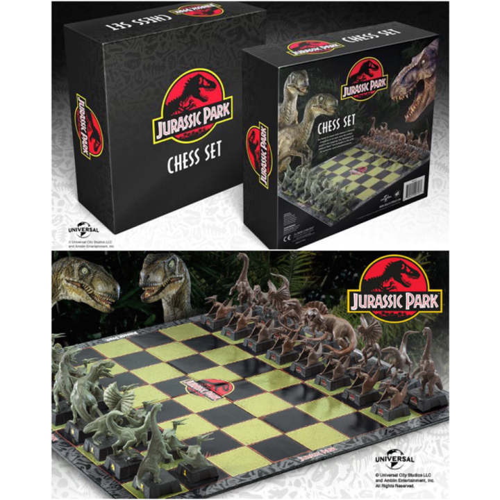 (Sold Out) Jurassic Park Chess Set Noble Collection | Lazada.co.th