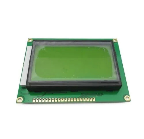 12864 128x64 Graphic LCD MODULE Green color backlight warna Hijau ...