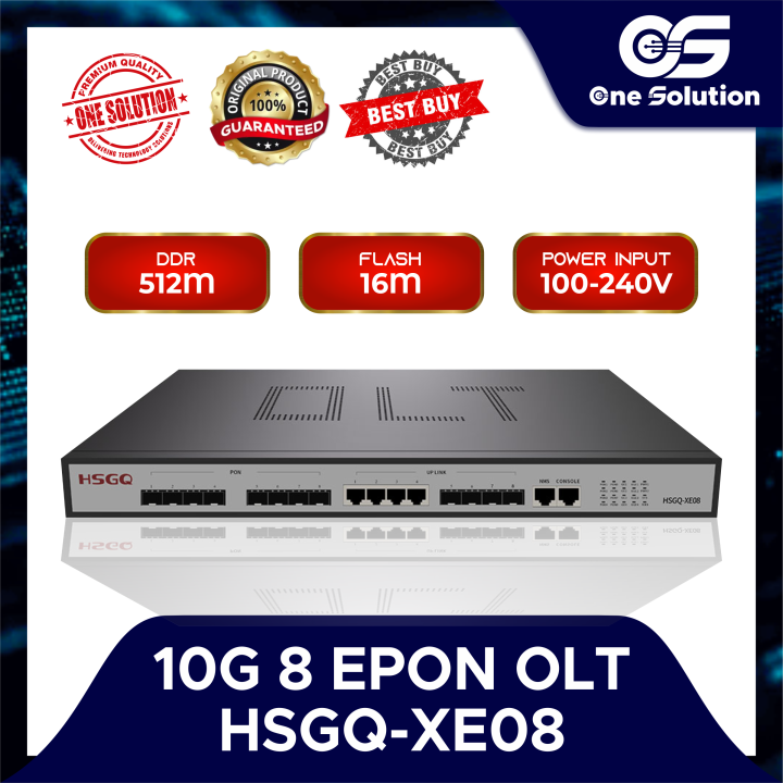 10G Epon OLT 8 PON EPON GPON OLT ONT ONU 8 Epon SFP slots Gpon Port Single-Mode Fiber DDR 512M ...