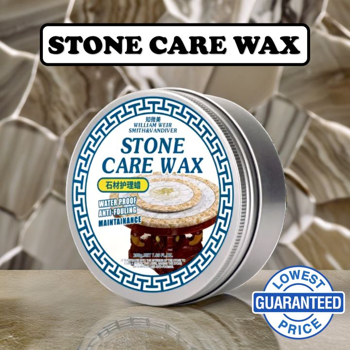 Stone Care Wax 200g to Polish Waterproof and Shine Floor Tiles, Marble ...