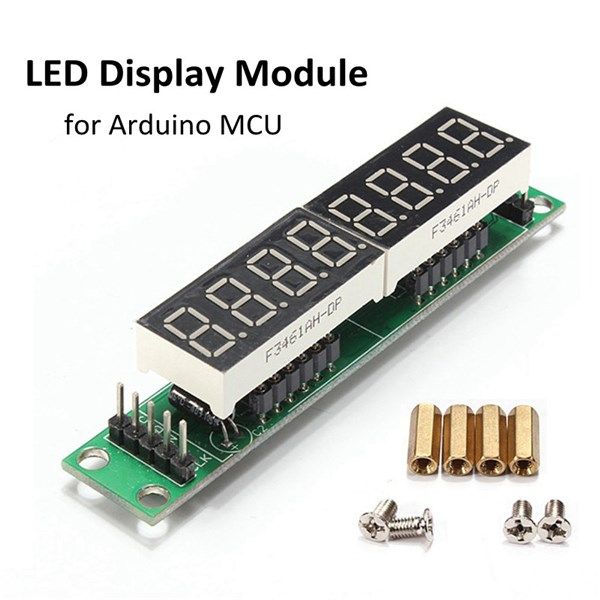 yingke Max7219 Red Module Board 8-digit 7 Segment Digital Led Display ...