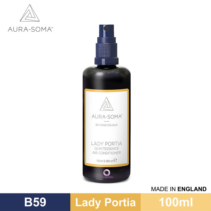 Aura-Soma Lady Portia Quintessence Air-Conditioner Spray JUDGE NOT LEST ...