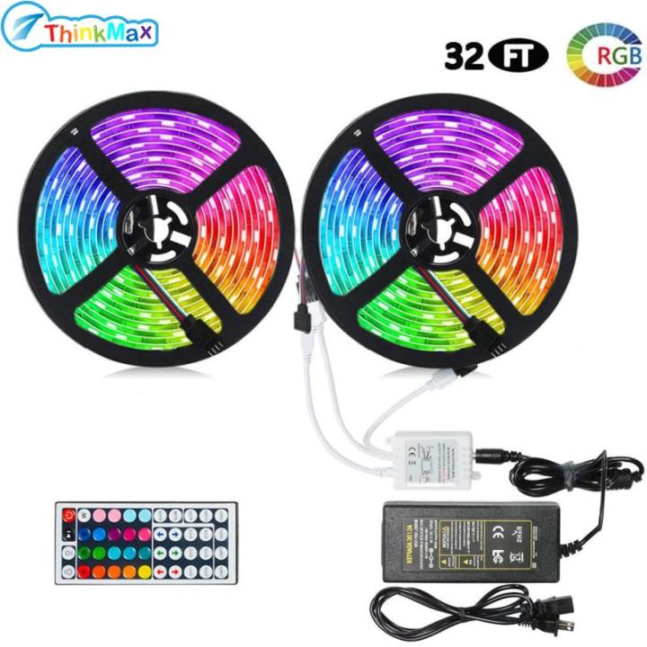 10 Meters Led Strip Lights Waterproof Ip65 Weatherproof Super Bright 20 ...