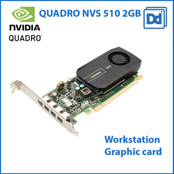 NVIDIA Quadro NVS 510 2GB Workstation graphic card USED การ์ดจอทำงาน | Lazada.co.th